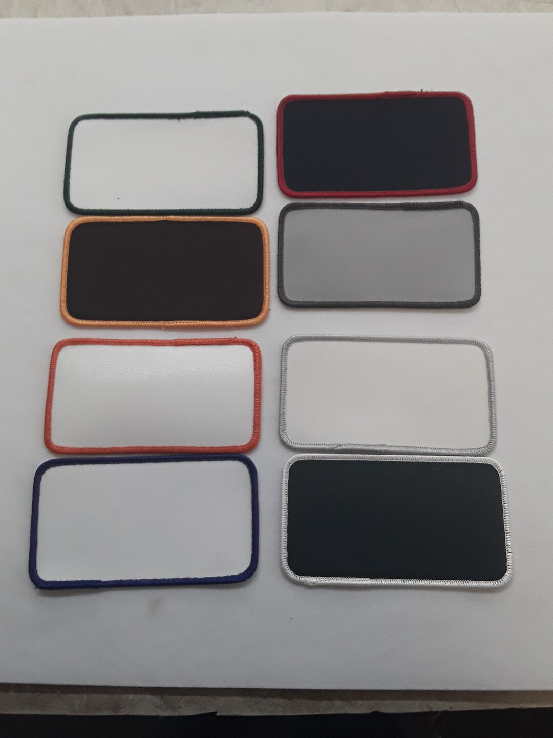 4 1/2 X 2 1/2 Blank Embroidery Patches - Etsy