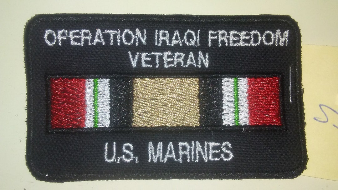 Operation Iraqi Freedom Veteran Patch - Etsy