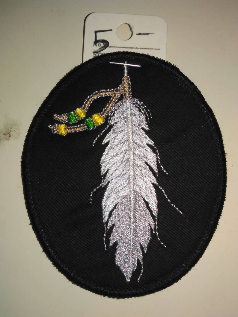 Native American Eagle Feather Patch - Etsy