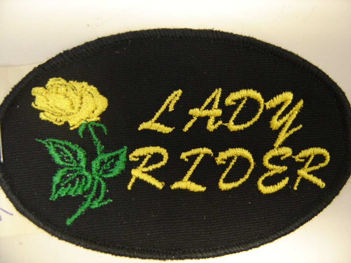 Lady Rider Patch - Etsy