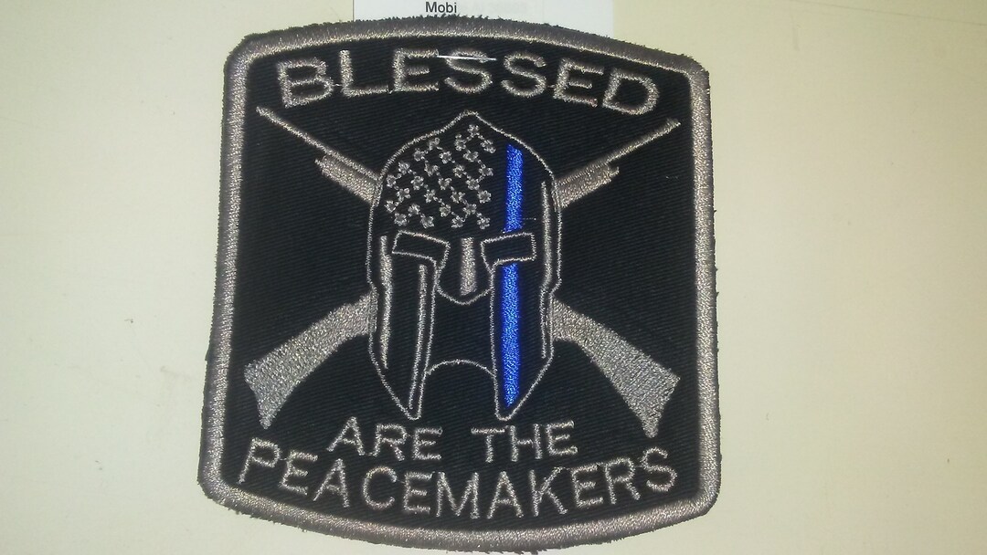 Blessed Are The... Patches (3 Styles) - Etsy