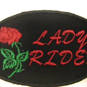 Lady Rider Patch - Etsy