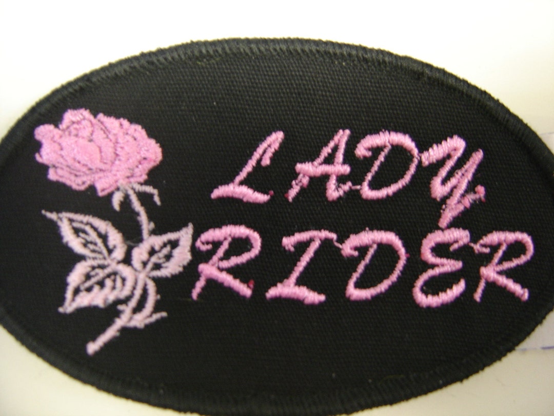 Lady Rider Patch - Etsy