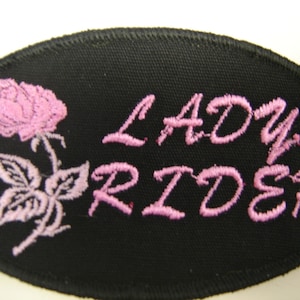 Lady Rider Patch - Etsy