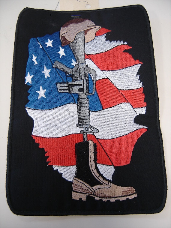 Military Boots & Flag Patch - Etsy