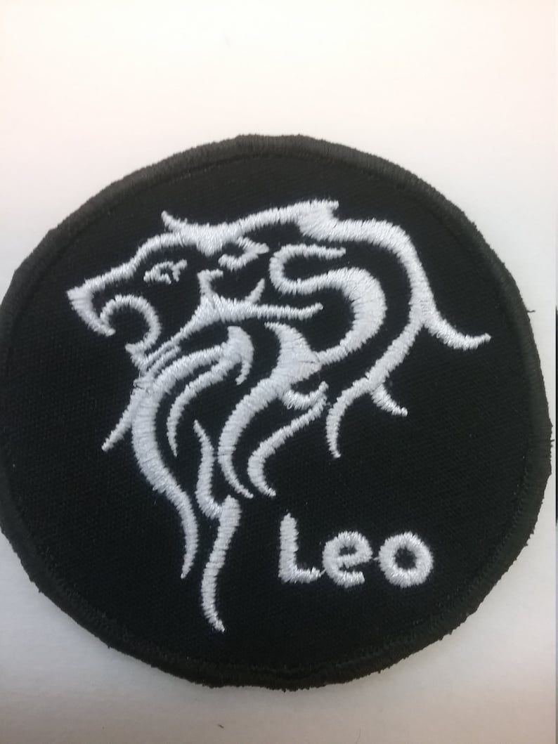 Leo Zodiac Patch | Etsy