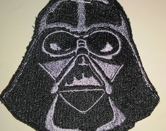 Darth Vader Inspired Embroidered Iron on Patch - Etsy