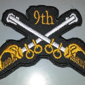 9th & 10th Cavalry Patches - Etsy