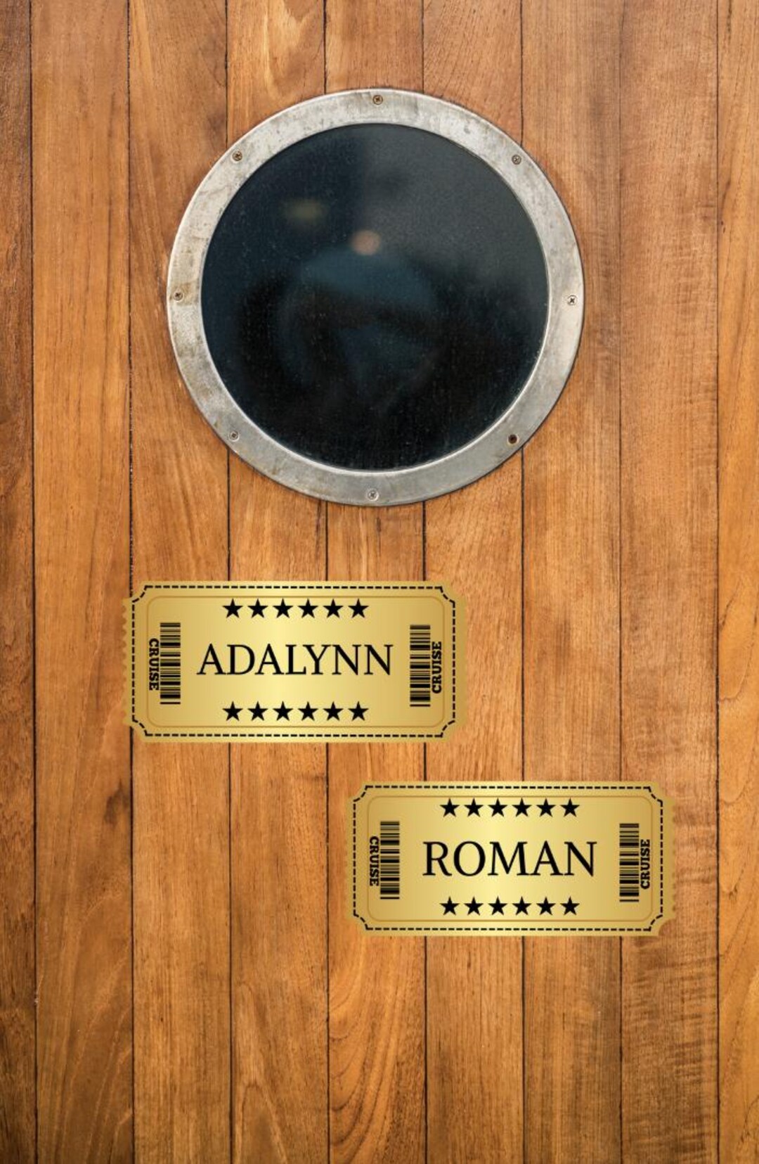 Personalized Cruise Ticket Door Magnet — Cruise Decor - Etsy