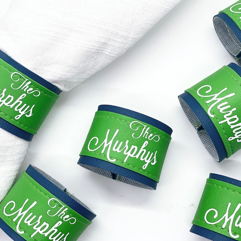 Custom Napkin Ring - Etsy
