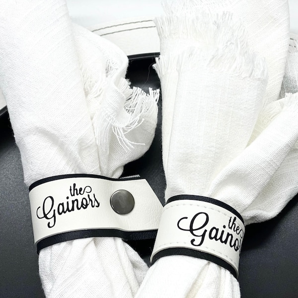 Paper Napkin Rings - Etsy