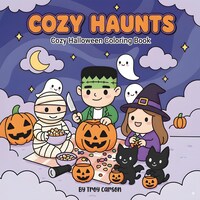 Summerween Coloring Book, Spooky Cute Summer Coloring Pages, Halloween ...