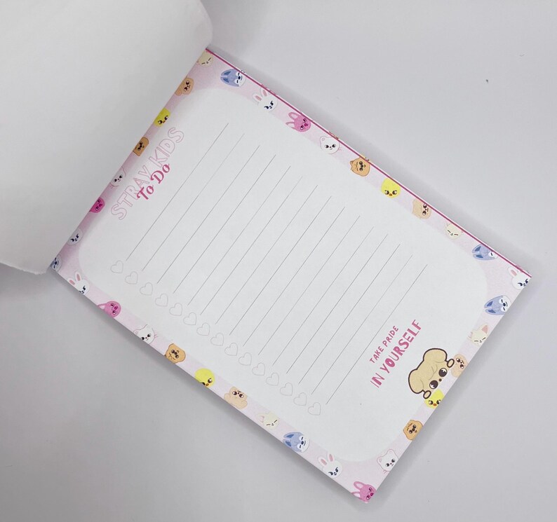 Stray Kids Memo Pad, SKZOO To-do, STAY Gift, Pre-order - Etsy