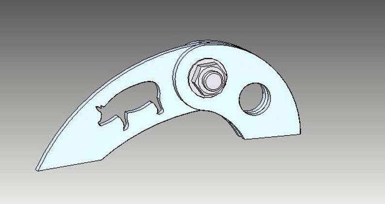 Weld on Hinge (pig) DXF Files - Etsy