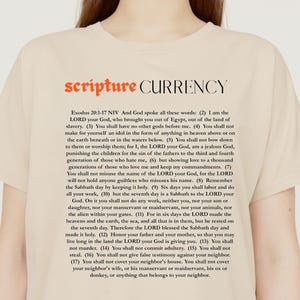 The 10 Commandments Graphic - Etsy