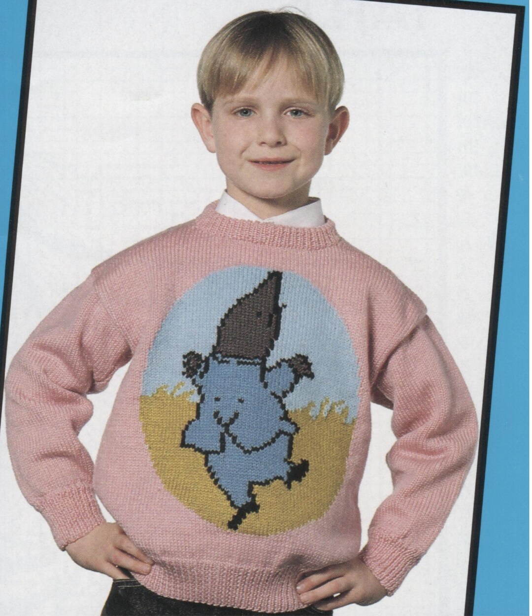 Mole Wind in the Willows Knitting Pattern: Kids and Adults Jumper ...