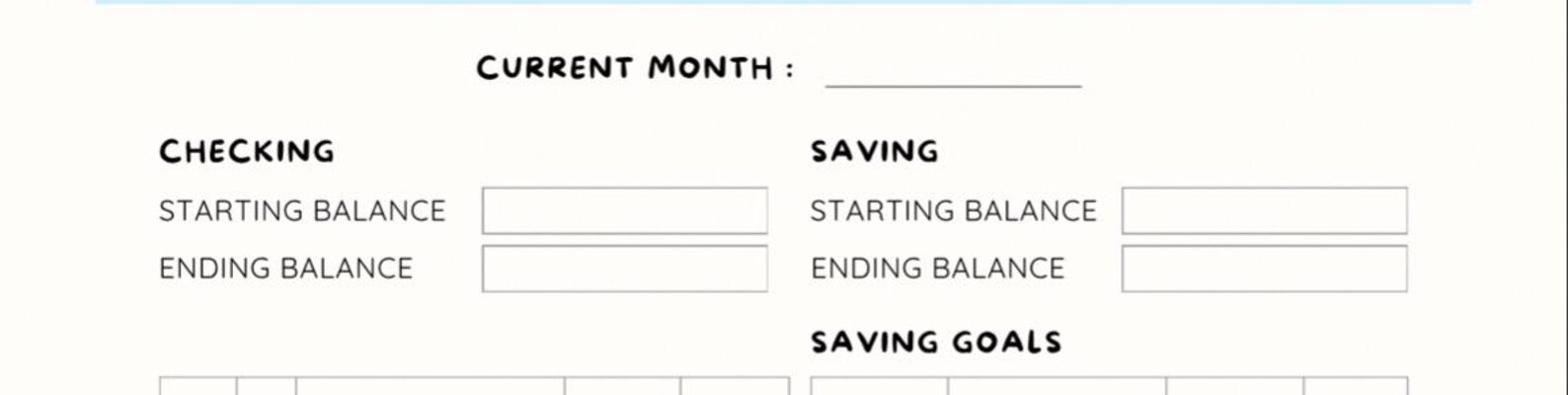 Easy to Use Customizable Budget Template - Etsy