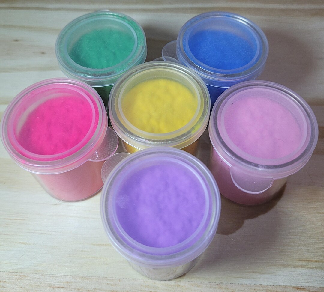 Flocking Powder - 6 Color Set, Paper Crafting, Miniature Supplies - Etsy