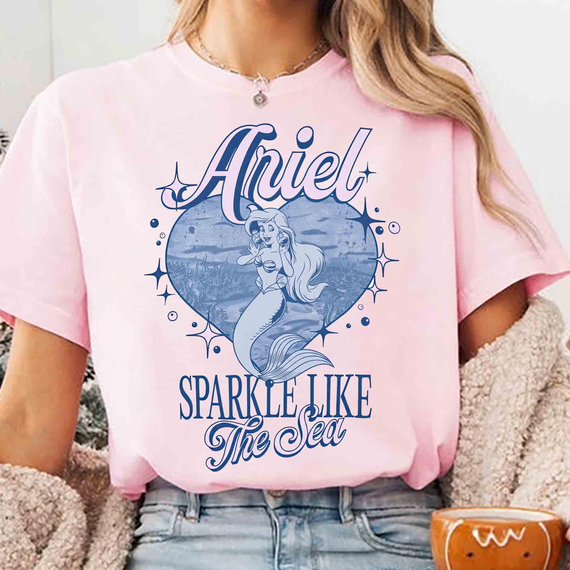 Retro Disney Disney the Little Mermaid Ariel Sparkle Shirt, but Daddy I ...