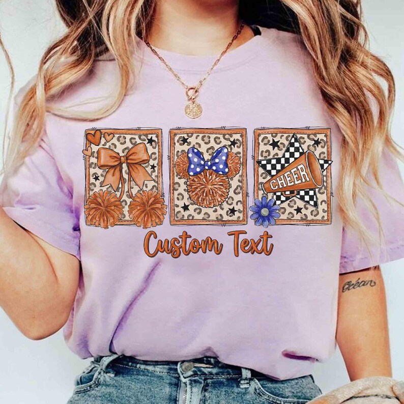 Customize Disney Cheer Competition 2026 Theme Color Shirt, UCA National ...