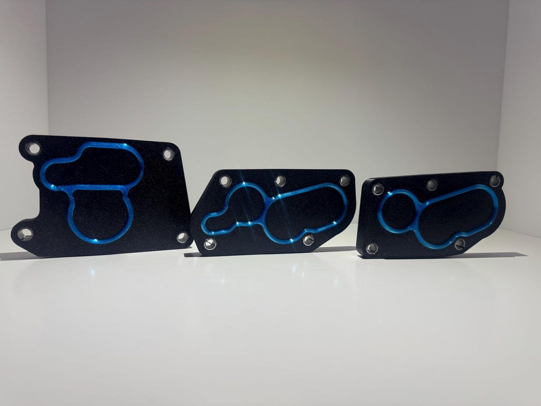 6.7L Powerstroke Diesel Oil Filter Adapter Block off Plate | Ford Tech ...