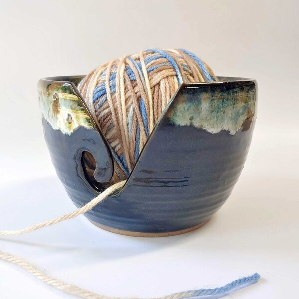 Ceramic Yarn Holder - Etsy