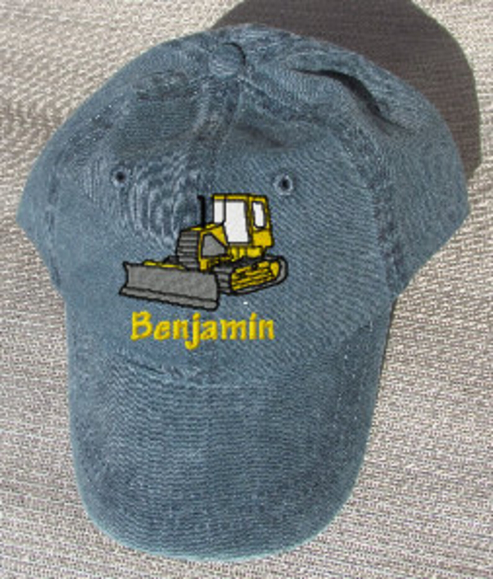 Personalized Toddler Kids Bulldozer Baseball Cap Toddler - Etsy