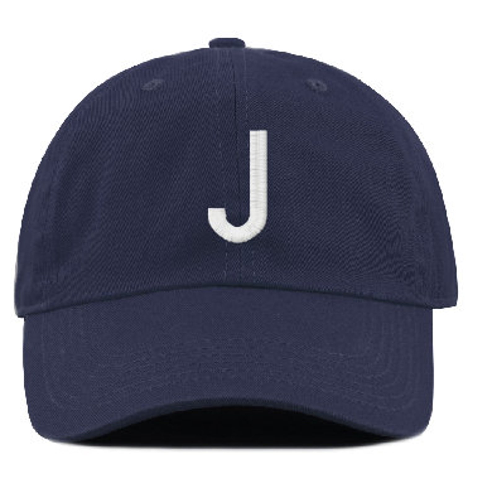 Toddler Youth Single Block Letter Cap Custom Embroidered - Etsy