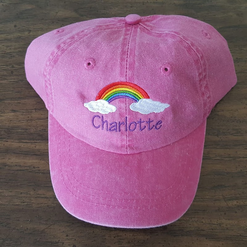 Rainbow Hat - Etsy