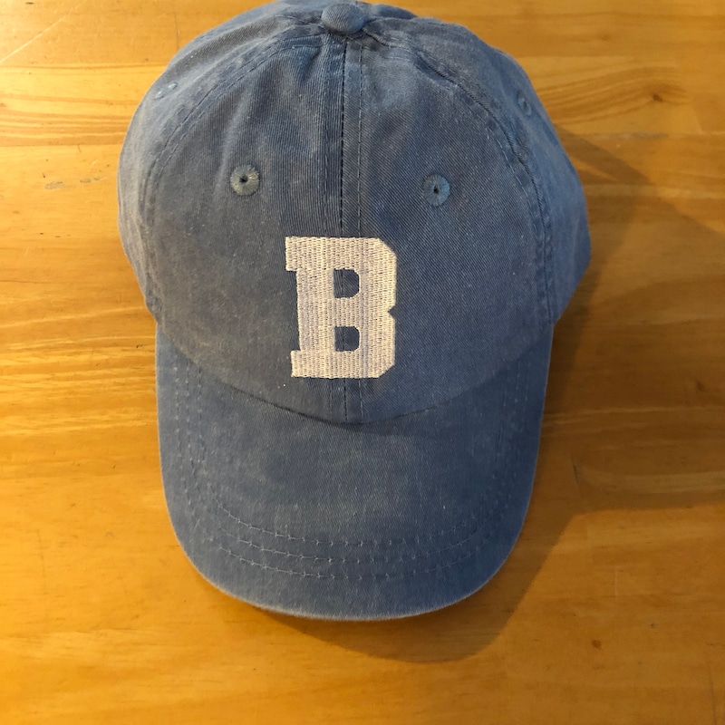 Hat With Initials - Etsy