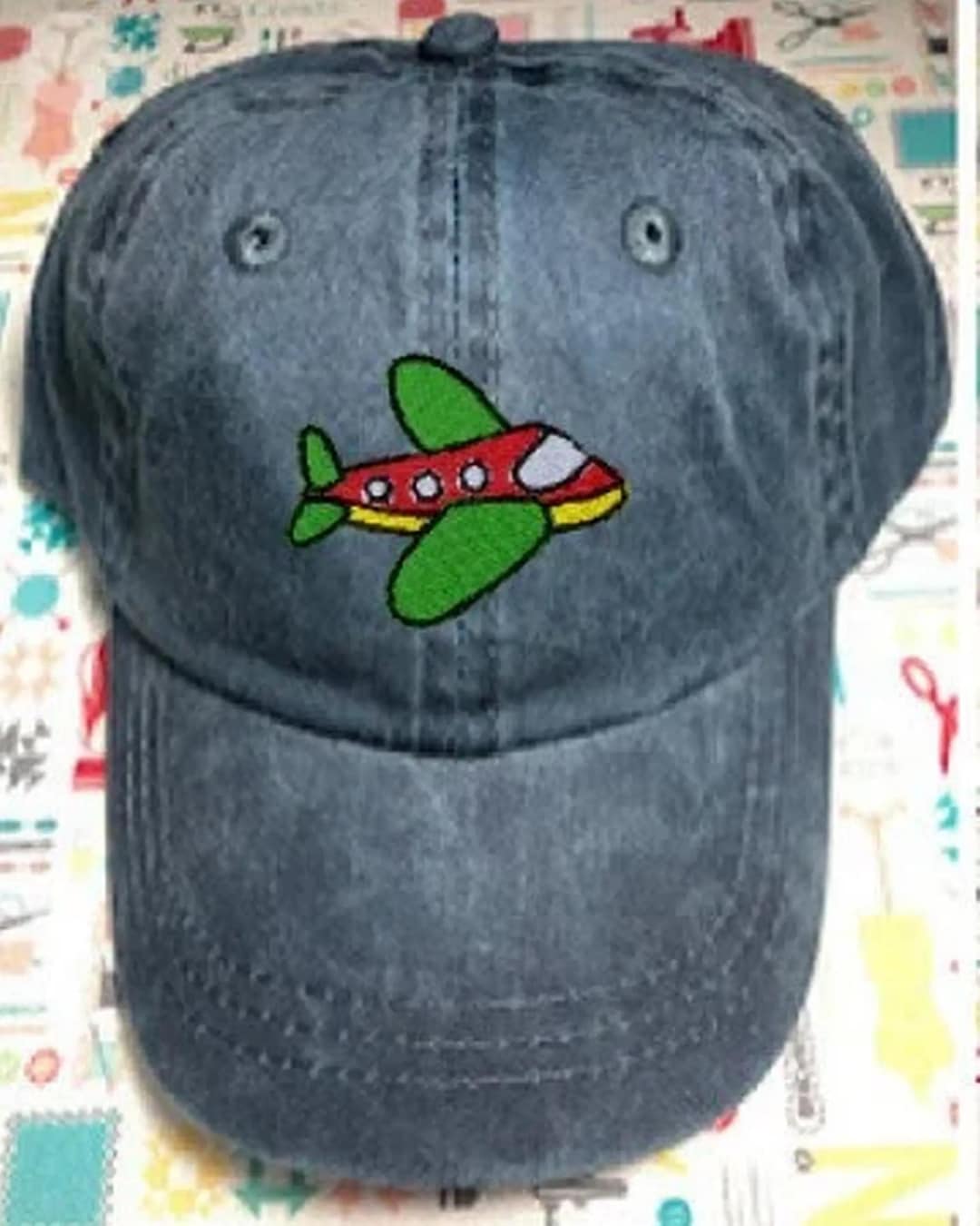 Personalized Toddler Airplane Baseball Cap Little Kids Airplane Hat ...