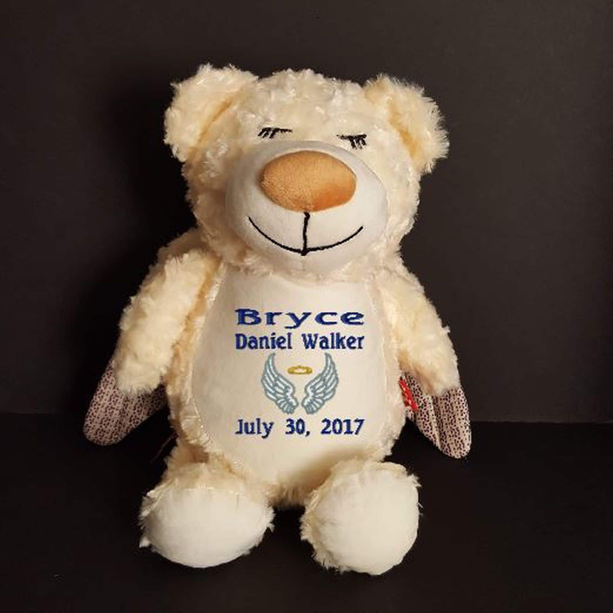 Personalized Memory Angel Bear Grief Comfort Angel Bear - Etsy UK