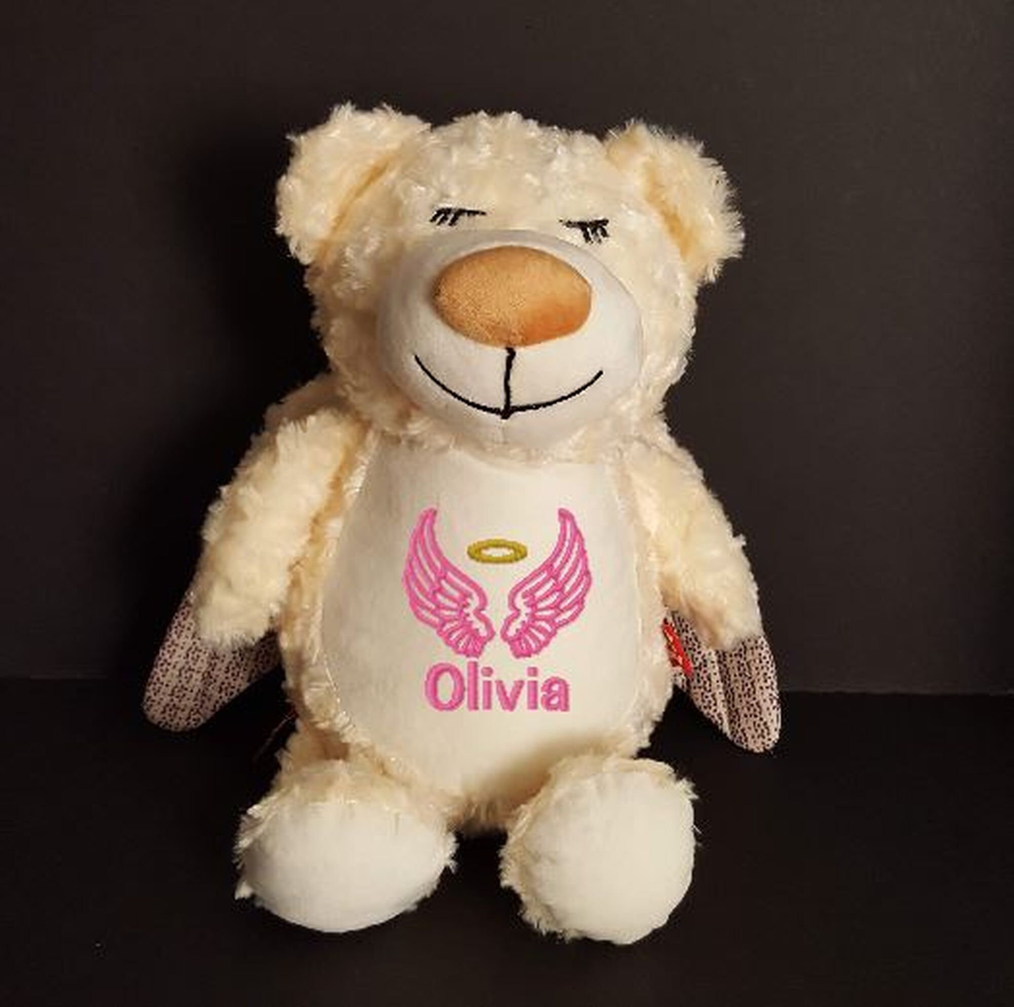 Personalized Memory Angel Bear Grief Comfort Angel Bear - Etsy UK