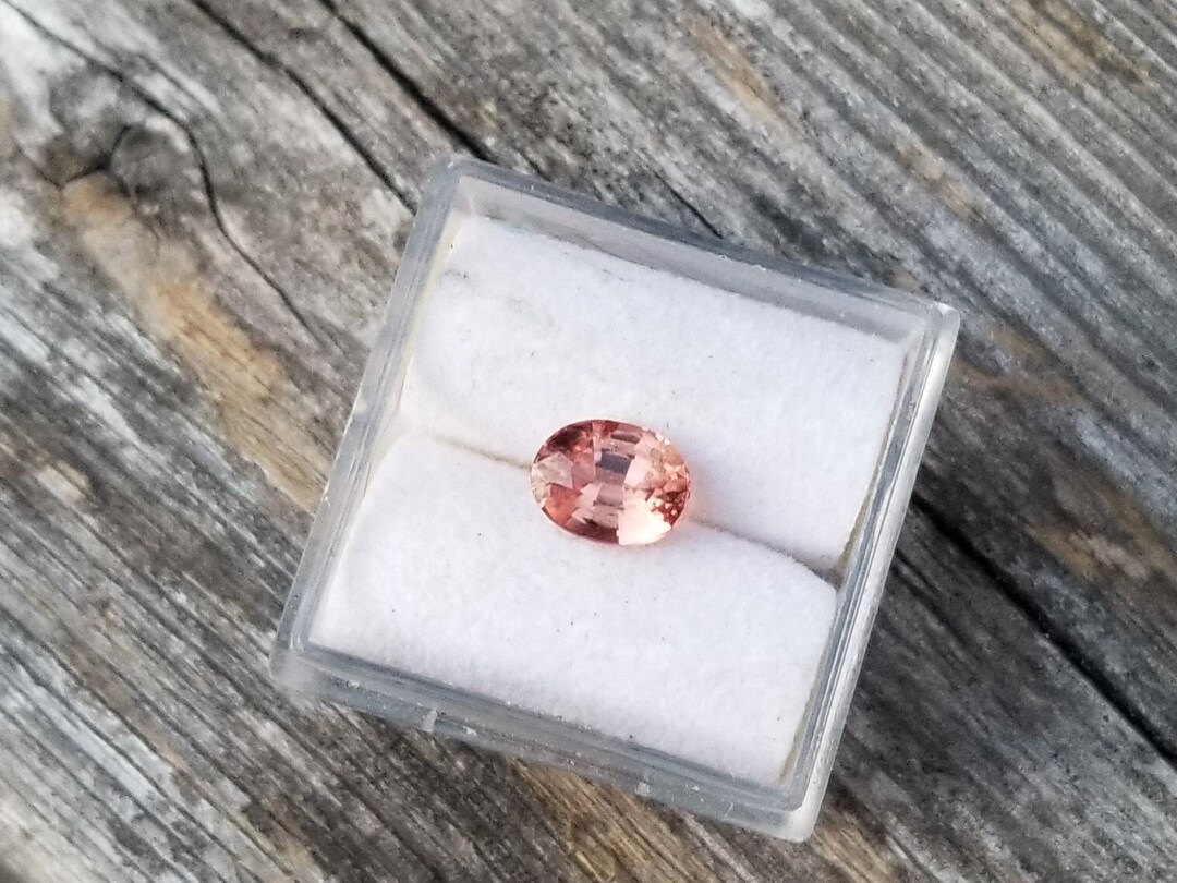 Padparadscha Color Spinel for Engagement Ring One of Kind - Etsy