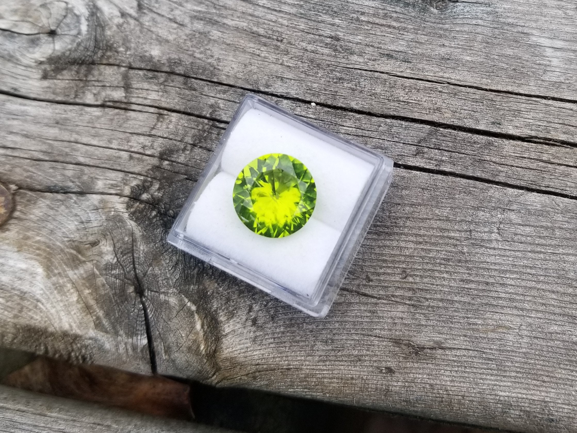 Craft Supplies & Tools Arizona Peridot 7 MM Round Pair August ...