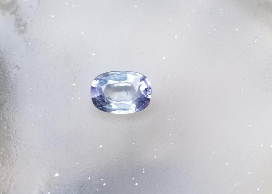 Oval Ice Blue Sapphire for Engagement Ring, September Gemstone for ...