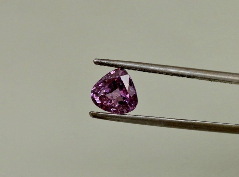 Violet Sapphire 1.77ct Fancy Shape September Birthstone - Etsy