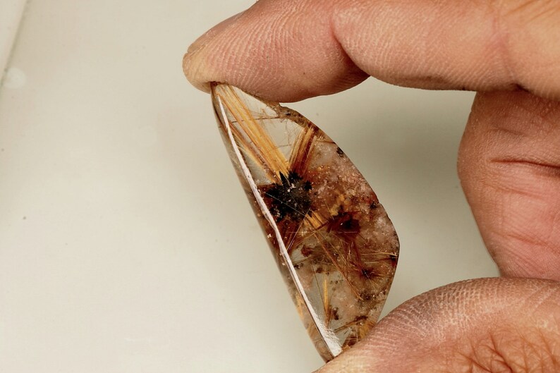 Unique Star Rutilated Quartz Over 30cts | Etsy