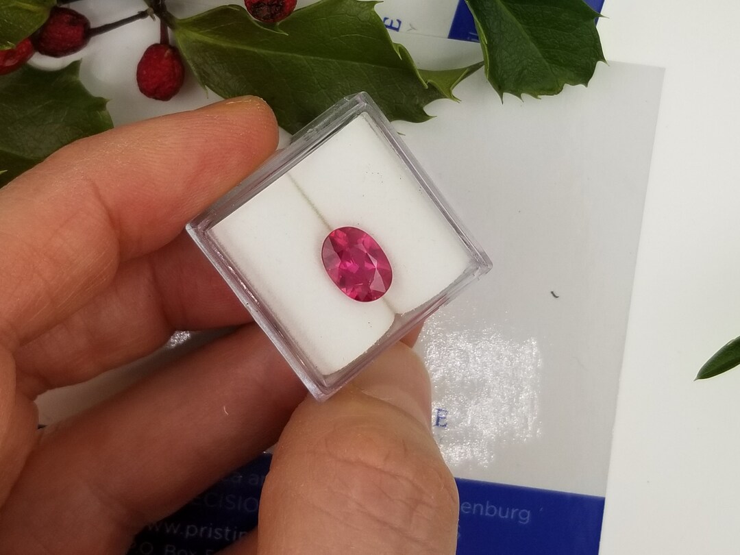 Natural Pinkish Red Ruby July Birthstone 1.72 Cts Oval Shape - Etsy