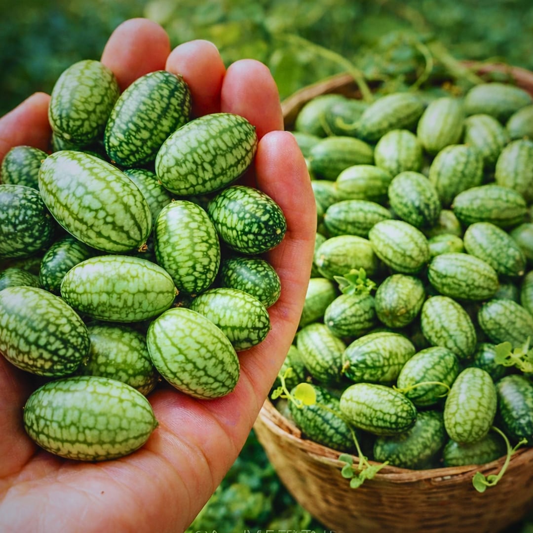Organic Cucamelon Seeds Melothria Scabra Mini Watermelon 20 Seeds - Etsy