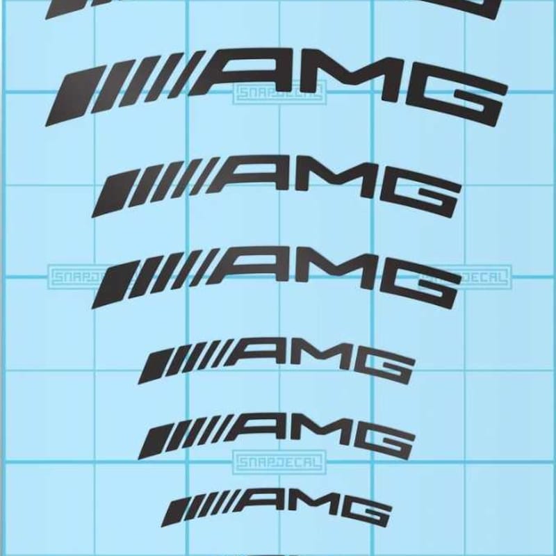 Amg Vinyl Decals - Etsy