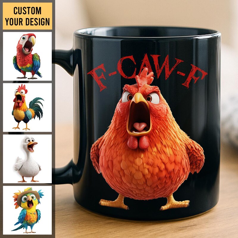 F Caw F Coffee Mug - Etsy