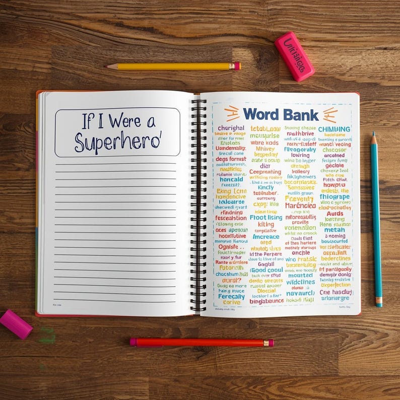 Creative Writing Prompts Workbook for Kids | Storytelling Activities ...
