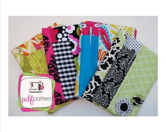 Pdf Spiral Fabric Notebook Cover Sewing Pattern 2 Sizes INSTANT ...