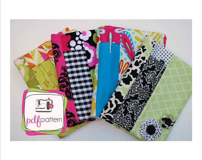 Pdf Spiral Fabric Notebook Cover Sewing Pattern now in 2 - Etsy