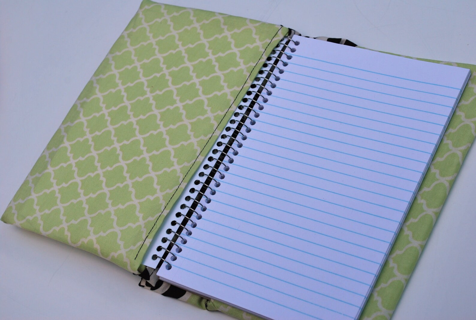Pdf Spiral Fabric Notebook Cover Sewing Pattern 2 Sizes INSTANT