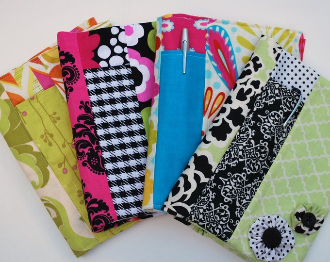 Pdf Spiral Fabric Notebook Cover Sewing Pattern 2 Sizes - Etsy