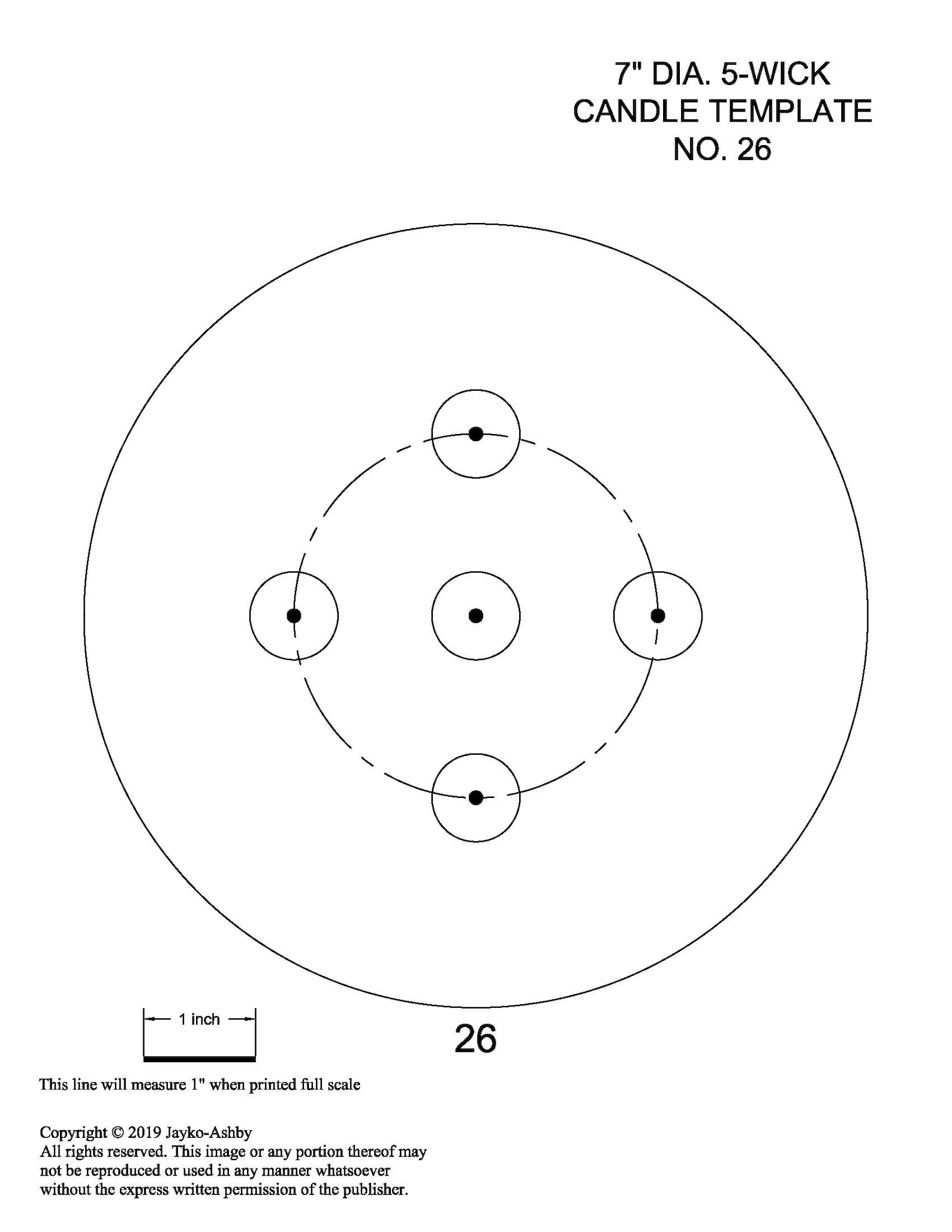 Wick Centering Template Bundle | Round Candle Jars | Candle Making ...