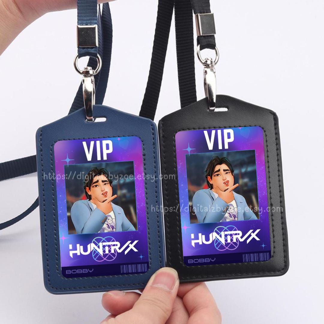 Kpop Demon Hunters Bobby VIP Pass | Cosplay Prop (digital Download) - Etsy