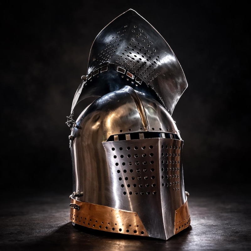 Hema Knight Helmet - Etsy